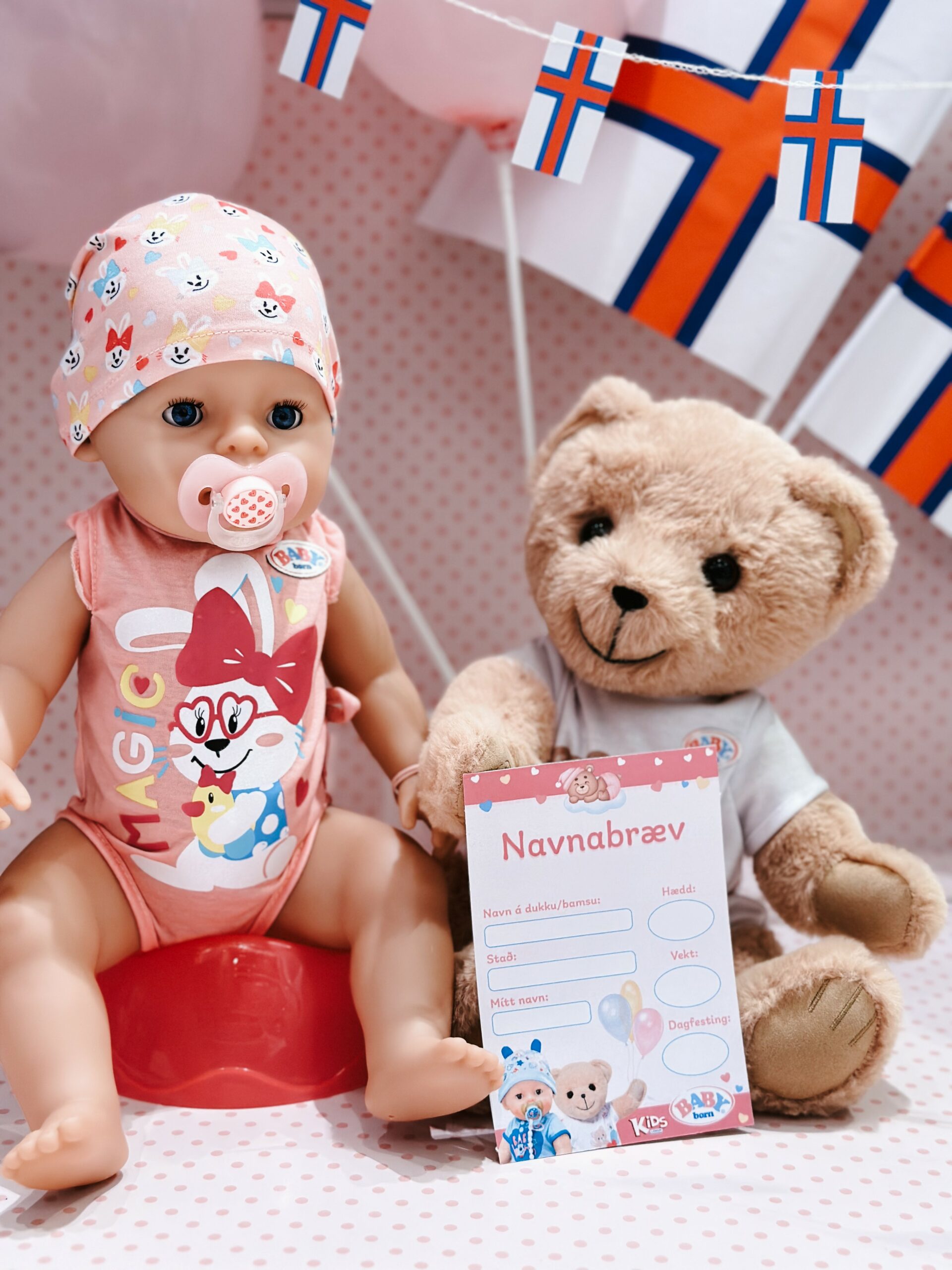 Baby Born navngávuveitsla í Kids Leikur - SMS